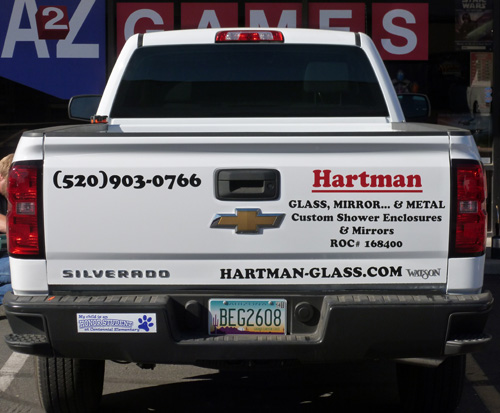 Cut Vinyl Lettering for Hartman Glass, Mirror & Metal - Innovative ...