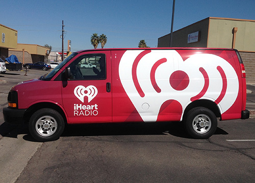 New iHeart Radio Van - Innovative Signs of Tucson | Innovative Signs of ...